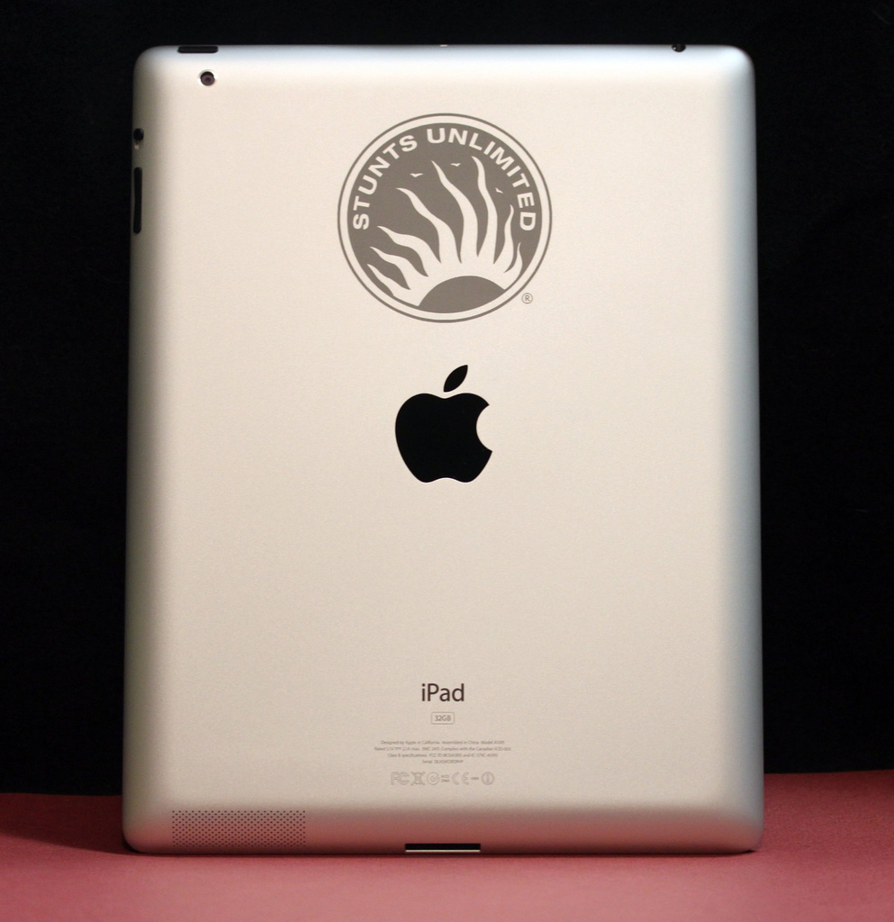 Engraved Logo IPad In A Flash Laser IPad Laser Engraving Boutique Engraved Logo IPad In A Flash Laser IPad Laser Engraving Boutique